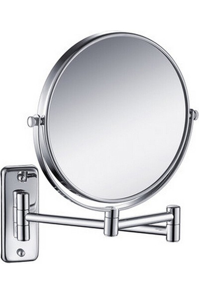 Bauboss Mafsallı Makyaj Ve Tıraş Aynası (Dikdörtgen Taban)