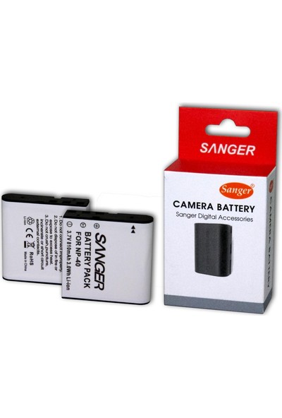 Sanger Casio NP-40 Batarya Pil Sanger Casio NP-40 Batarya Pil