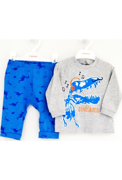 Mamino 8661 Erkek Bebek Pijama Takımı