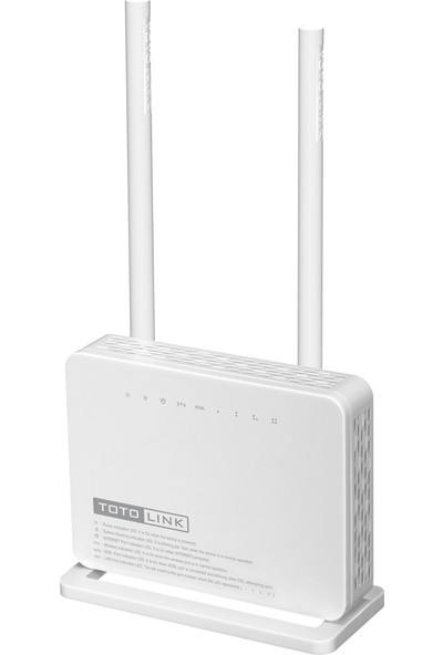 Totolink ND300 300Mbps Kablosuz ADSL Modem Router Totolink ND300 300Mbps Kablosuz ADSL Modem Router
