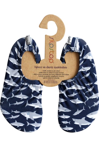 Slipstop Erkek Çocuk Sharks Patik Renkli SS16120069