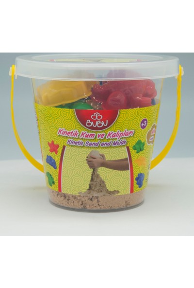 Bu-Bu Kinetik Kum Kova 500 Gr. Natural