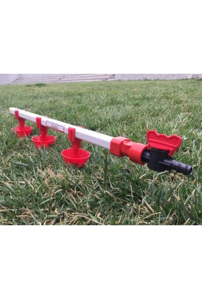 Boranın Çiftliği Yaylı Çanaklı Nipel Suluk Sistemi 60cm Boranın Çiftliği Yaylı Çanaklı Nipel Suluk Sistemi 60cm