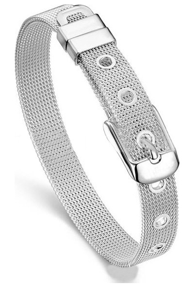 Chavin Örgü Hasır Bayan Erkek Gümüş Kaplama Bileklik Dn26 Chavin Örgü Hasır Bayan Erkek Gümüş Kaplama Bileklik Dn26