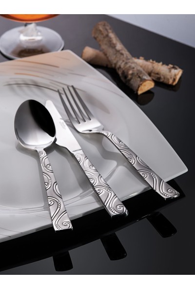 Schafer 90 Parça Ibiza Çatal Kaşık Bıçak Seti-800