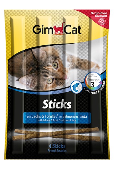 GIMCAT STICKS ALABALIK SOMONLU TAHILSIZ ÇUBUK 20GR GIMCAT STICKS ALABALIK SOMONLU TAHILSIZ ÇUBUK 20GR
