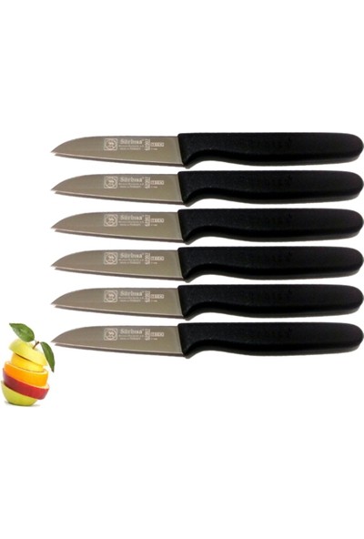 Sürmene Sürbısa 061007 Meyve Bıçağı 6 Lı Set 11 Renk Seçeneği Sürmene Sürbısa 061007 Meyve Bıçağı 6 Lı Set 11 Renk Seçeneği