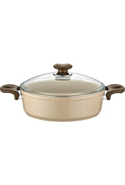 Gülsan Safran Granit Basık Tencere 28 cm Gülsan Safran Granit Basık Tencere 28 cm