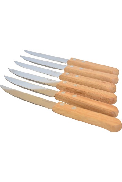 Bambum Udon - 6'lı Steak Bıçak Seti Bambum Udon - 6'lı Steak Bıçak Seti