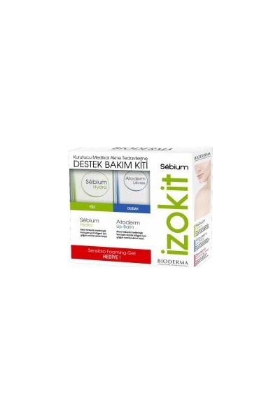 Bioderma Sebium İzokit (Hydra-Atoderm Levres-Sensibio Foam) Bioderma Sebium İzokit (Hydra-Atoderm Levres-Sensibio Foam)