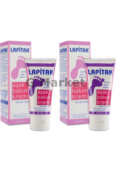 Lapitak Ayak Kremi 60 Ml 2 Adet