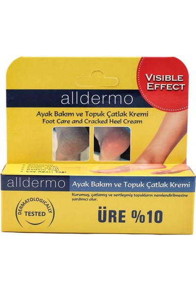 Alldermo Ayak Topuk Bakım Kremi 60 gr