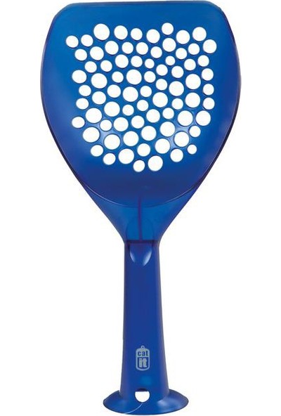 Catit Silica Kedi Kumu Küreği Şeffaf Mavi