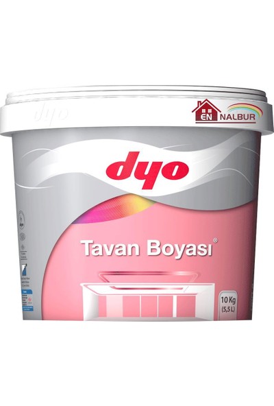 Dyo Tavan Boyası 10 Kg Beyaz