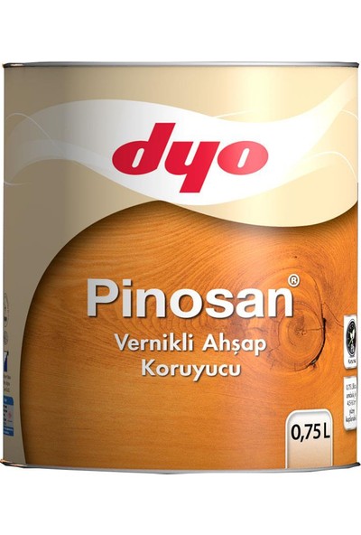 Pinosan Vernikli Ahşap Koruyucu 0,75 Lt Şeffaf