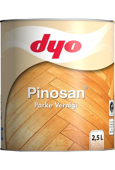 Pinosan Parke Verniği Parlak 2,5 Lt Cam Cila