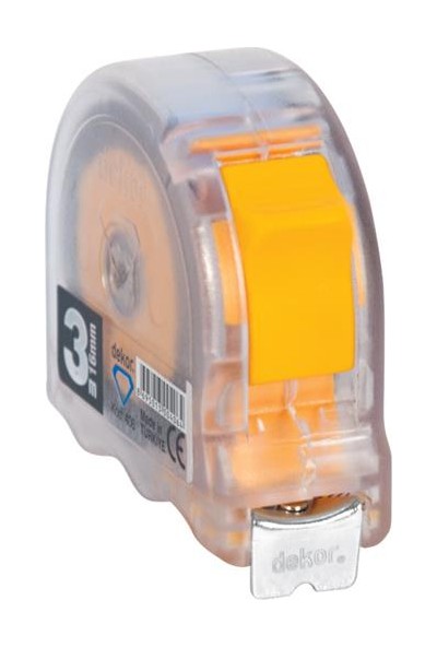 Dekor 406 Şeffaf Şerit Metre 3 Metre 16 Mm Dekor 406 Şeffaf Şerit Metre 3 Metre 16 Mm