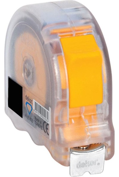 Dekor 409 Şeffaf Şerit Metre 8 Metre 25 Mm Dekor 409 Şeffaf Şerit Metre 8 Metre 25 Mm