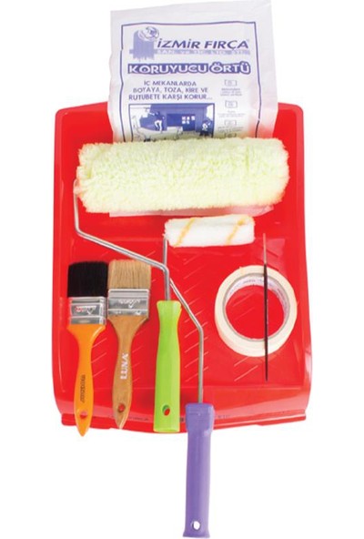 İzmir Fırça Profesyonel Set 25 Cm