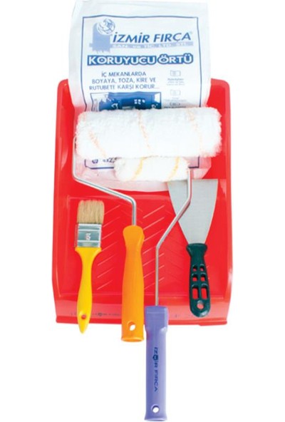 İzmir Fırça Profesyonel Set 20 Cm