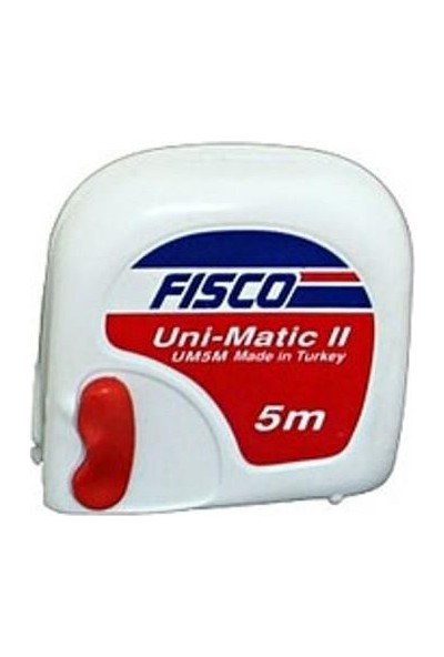 Fisco Uni Matic Şerit Metre 5 Metre Fisco Uni Matic Şerit Metre 5 Metre