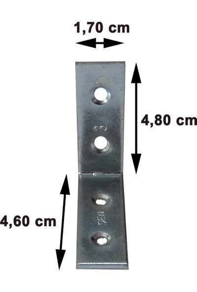 Sac Gönye L Tipi No:3