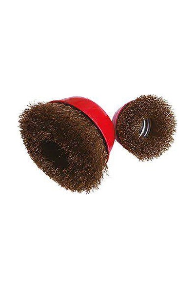 Nora Saçaklı Tel Çanak Fırça 75 Mm M14