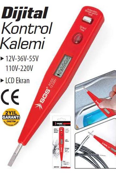 Sgs 723 Dijital Kontrol Kalemi Sgs 723 Dijital Kontrol Kalemi