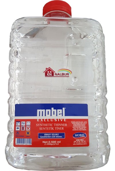 Mobel Sentetik Tiner 2500 Ml