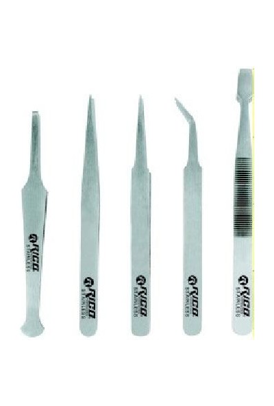 Rico Rc7782 Cımbız Seti 5 Parça Paslanmaz Rico Rc7782 Cımbız Seti 5 Parça Paslanmaz