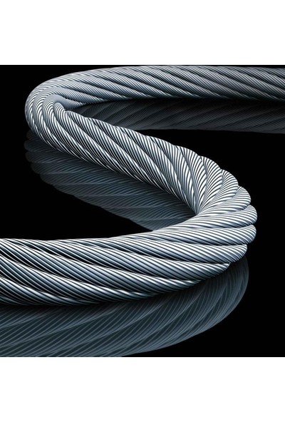 Çelik Halat 3 Mm 1 Metre 6X7
