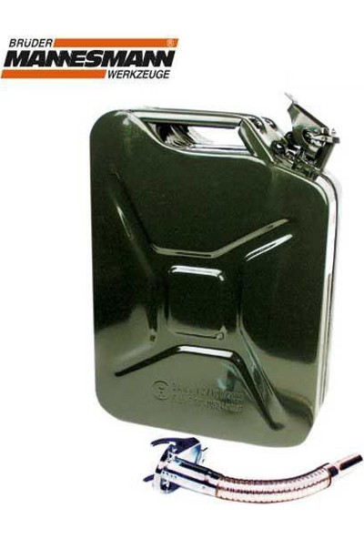 Mannesmann 048-T Metal Benzin Bidonu, 10lt Mannesmann 048-T Metal Benzin Bidonu, 10lt