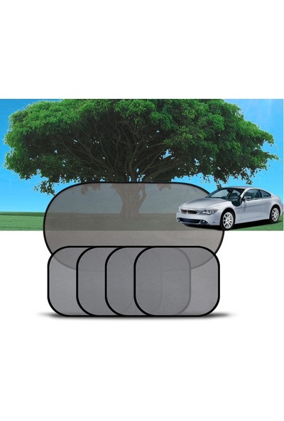 Oto Araba Güneşliği 5 Li Perde Set