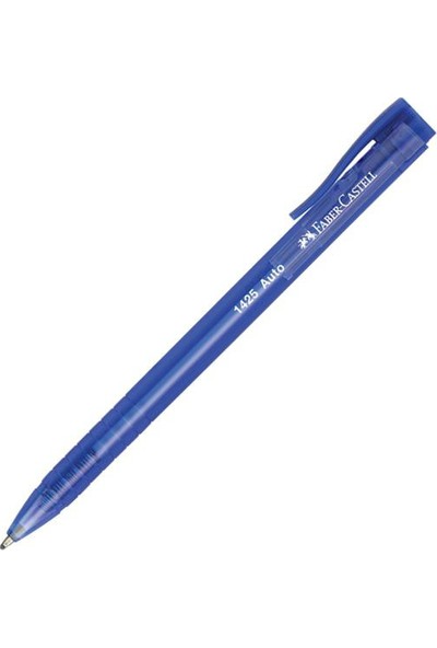 Faber-Castell 1425 Auto Tükenmez Mavi 1'li Faber-Castell 1425 Auto Tükenmez Mavi 1'li