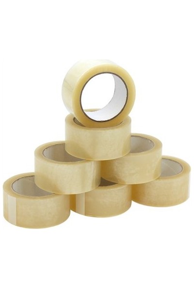 Koli Bandı 1. Sınıf Şeffaf Bant 45X100 Metre (12 Adet) Koli Bandı 1. Sınıf Şeffaf Bant 45X100 Metre (12 Adet)