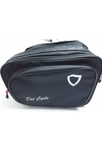 Dot Cycle Suya Dayanıklı Körüklü 2'li Takım Motosiklet Yan Çanta Seti Dot Cycle Suya Dayanıklı Körüklü 2'li Takım Motosiklet Yan Çanta Seti