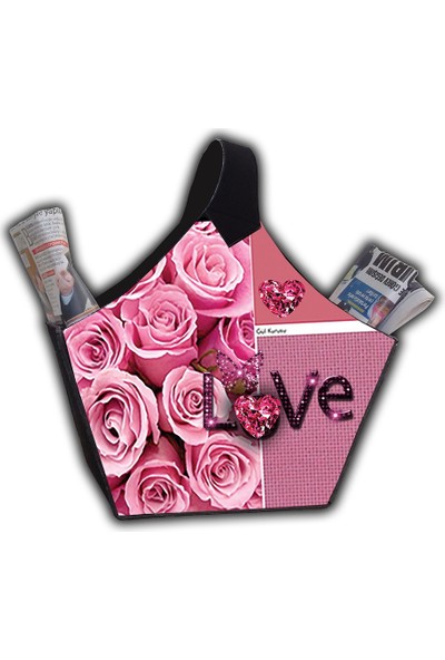 Melay Love Pembe Güllü Gazetelik
