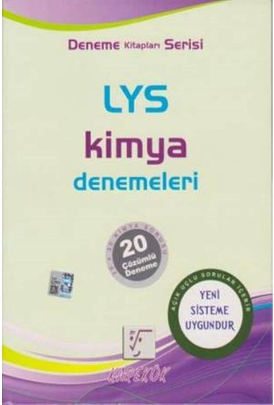 Karekök Yayıncılık Lys Kimya Denemeleri Karekök Yayıncılık Lys Kimya Denemeleri