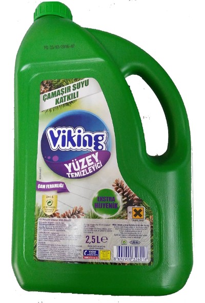 Viking Yüzey Temizleyici Çam Ferahlığı 2,5Lt. Viking Yüzey Temizleyici Çam Ferahlığı 2,5Lt.