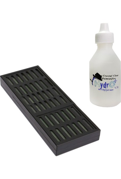 Siyah Büyük Puro Nemlendirici Jel Solüsyon Seti Humidifer hu05x Siyah Büyük Puro Nemlendirici Jel Solüsyon Seti Humidifer hu05x