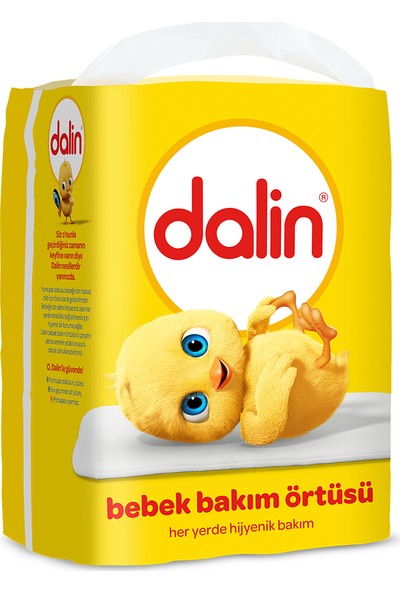 Dalin Bebek Bakım Örtüsü 10 Adet (60 x 60 cm)