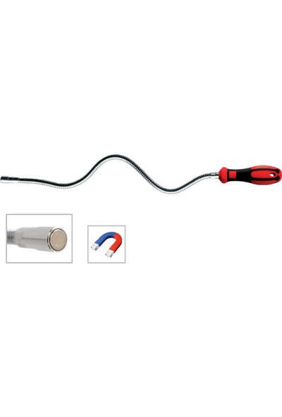 Ceta Form R15-500 500Gr Mıknatıslı Spiral Şaftlı Parça Yakalama Ceta Form R15-500 500Gr Mıknatıslı Spiral Şaftlı Parça Yakalama