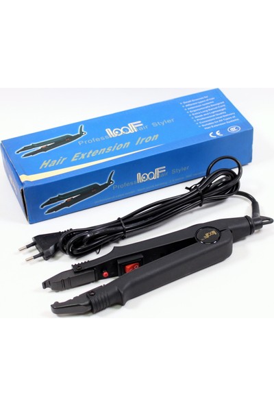 Loof Beauty Keratin Kaynak Maşası Ovalsiyah