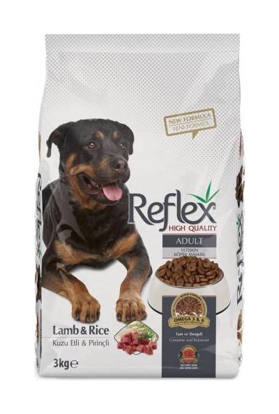 Reflex Dog Lamb & Rice Köpek Maması 3 Kg Reflex Dog Lamb & Rice Köpek Maması 3 Kg