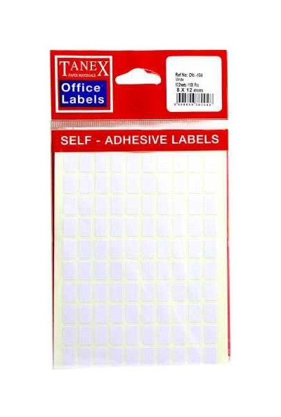 Ofc-112 Beyaz Ofis Etiketi 100 Ad-10-Lu Poşet Ofc-112 Beyaz Ofis Etiketi 100 Ad-10-Lu Poşet