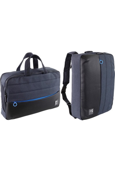 Nava Passenger Evrak Çantası-Sırt Çantası Mavi Tnps69Blba