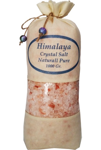 Himalaya İthal Himalaya Tuzu Granül İri Tane Açık Pembe 2 Kg. - Light Pembe Orjinal Bez Torba Himalaya İthal Himalaya Tuzu Granül İri Tane Açık Pembe 2 Kg. - Light Pembe Orjinal Bez Torba