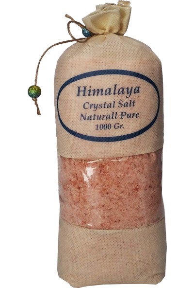 Himalaya İthal Himalaya Tuzu Öğütülmüş Pembe - 2 Kg. Orjinal Bez Torba 2 Adet Himalaya İthal Himalaya Tuzu Öğütülmüş Pembe - 2 Kg. Orjinal Bez Torba 2 Adet