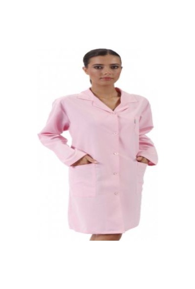 Mervem Alpaka Pembe Önlük Bayan Mervem Alpaka Pembe Önlük Bayan
