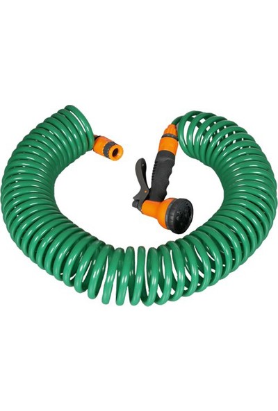 Spring Garden Spiral Bahçe Sulama Hortum Seti 15 Metre Spring Garden Spiral Bahçe Sulama Hortum Seti 15 Metre